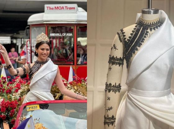 Michelle Dee’s Whang-Od Inspired Gown: A Fusion of Modern Elegance and ...