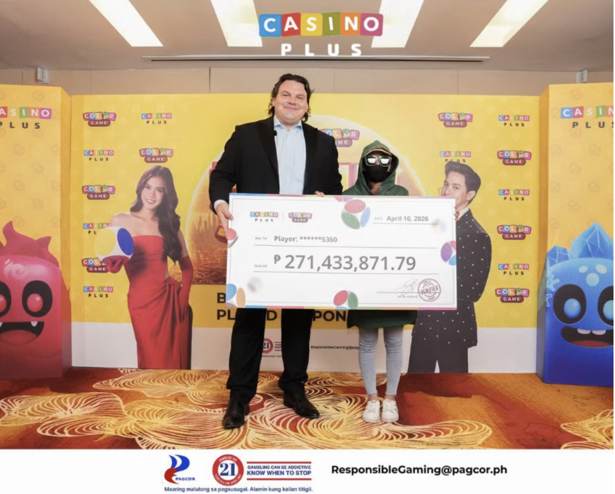Casino Plus Awards P271 Million Jackpot to Sole Winner – Rapid News PH